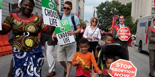 1st pro-life march in post-Roe America: massive, youthful, earthy ...