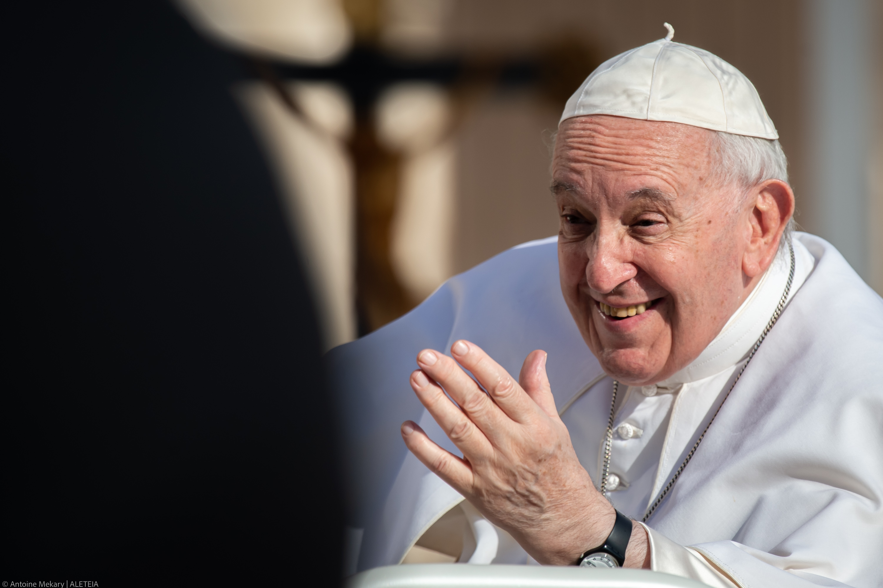 Pope Francis: God works “through unexpected events”