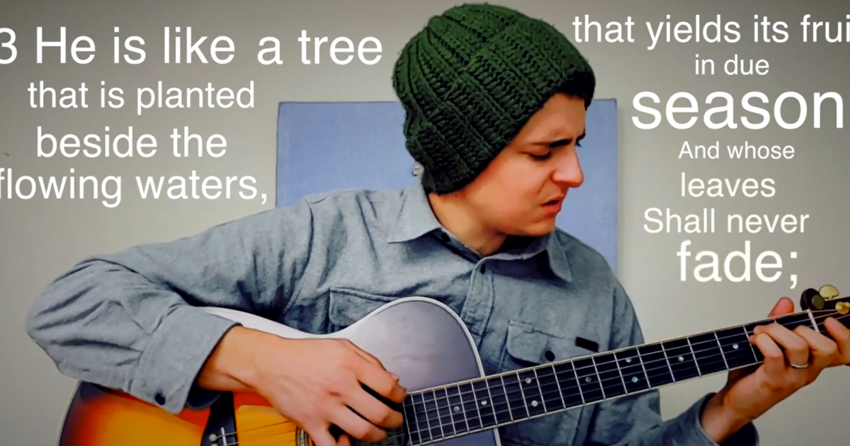 Jacob Rudd adds a worthy "Psalm 1" to the Catholic songbook