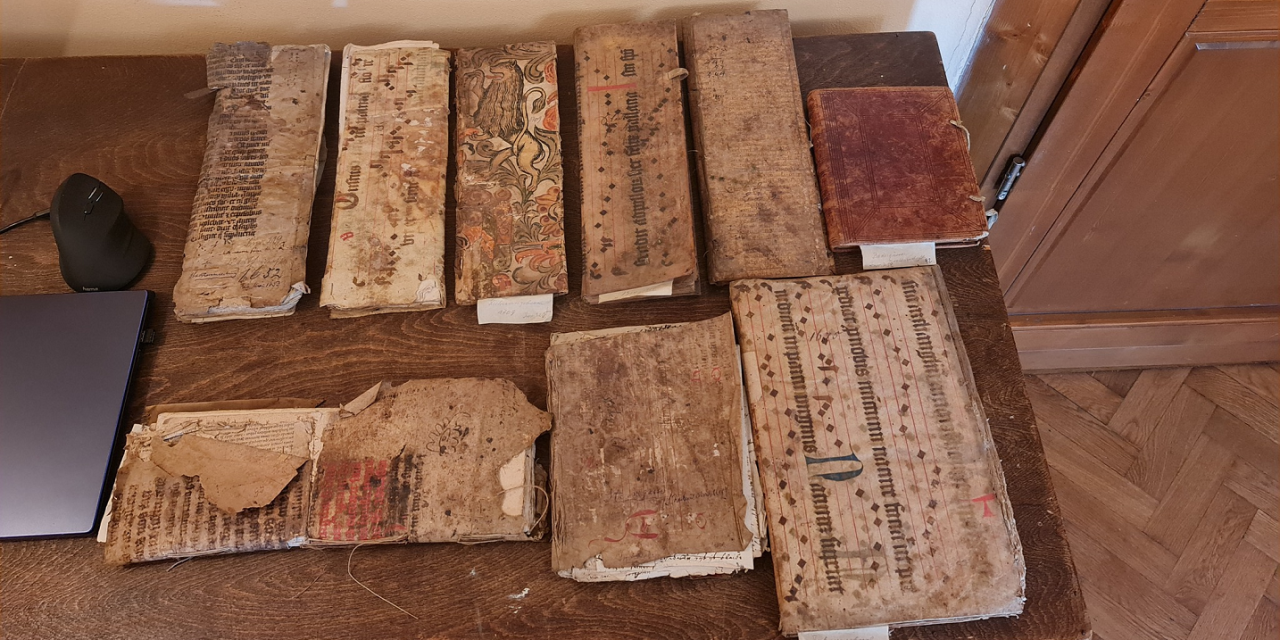 Trove of medieval manuscripts found in a church in Romania