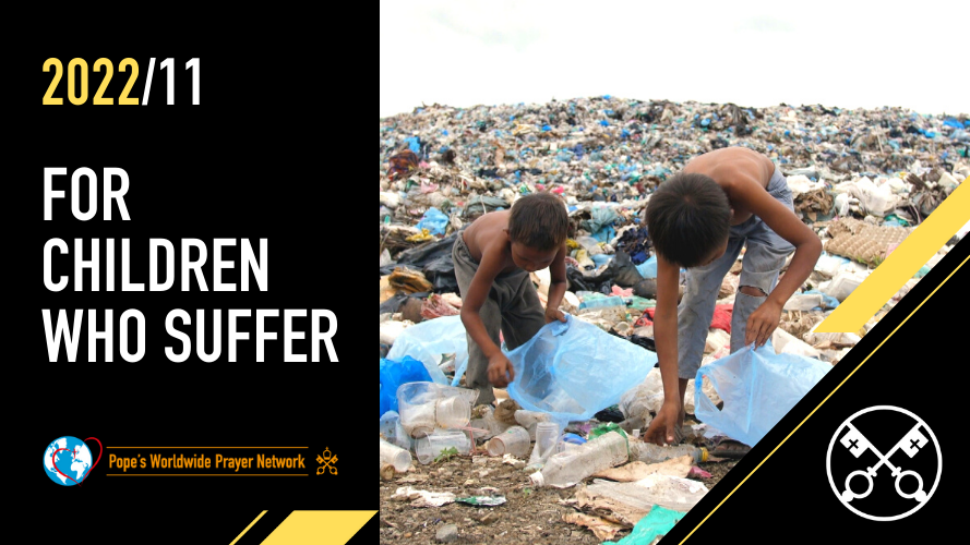 1 in 6 Kids live in conflict zones: Pope’s November intention is for ...