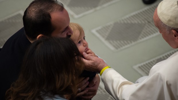Pope: We were made to look in each other’s eyes, not at cell phones