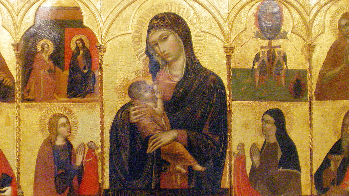 Beautiful images of Our Lady of the Milk