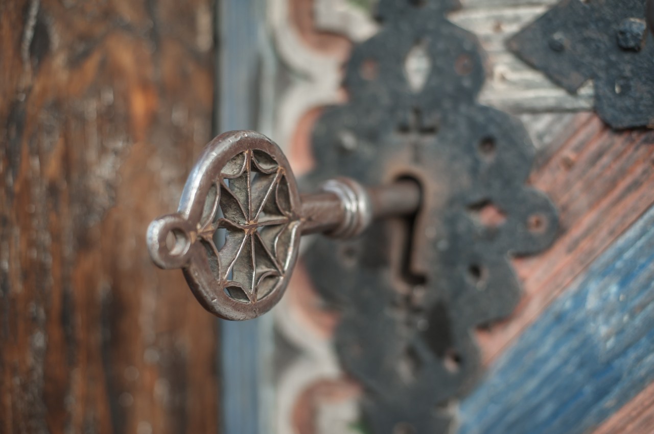 The tabernacle key was jammed … until he asked Jesus for help