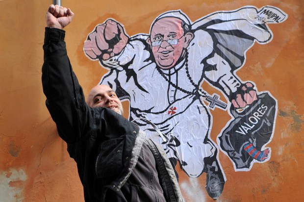 Graffiti artist chosen to illustrate Pope's Lent message