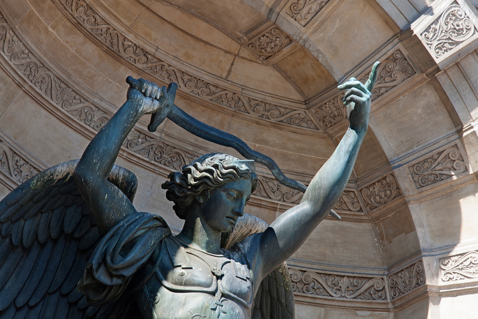 The legendary Sword of St. Michael: A line across Europe