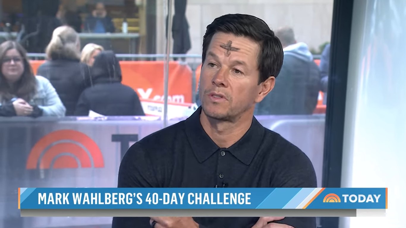 Mark Wahlberg gives us a Lenten boost with his inspiring message