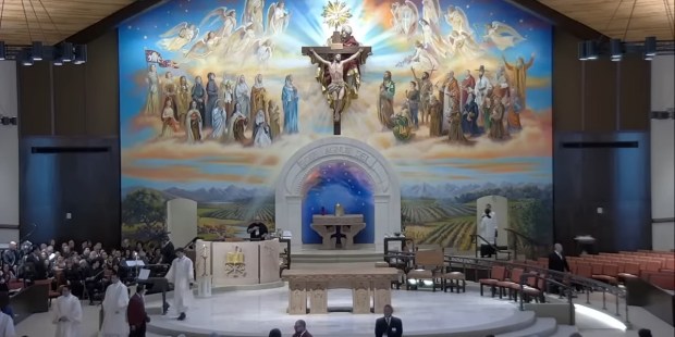 The largest parish church in North America opens in California