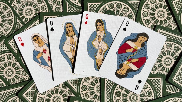 Popular Catholic meme creator releases saintly playing cards