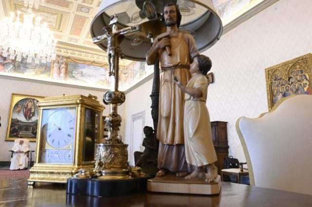 What does a pope’s desk look like? We take you inside