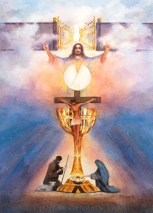 A superb Sacred artwork to inspire Eucharistic devotion