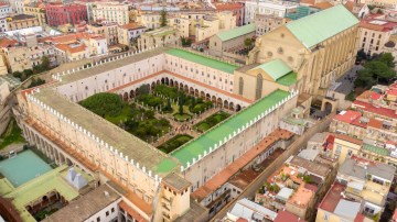 The typical structure of a Catholic monastery