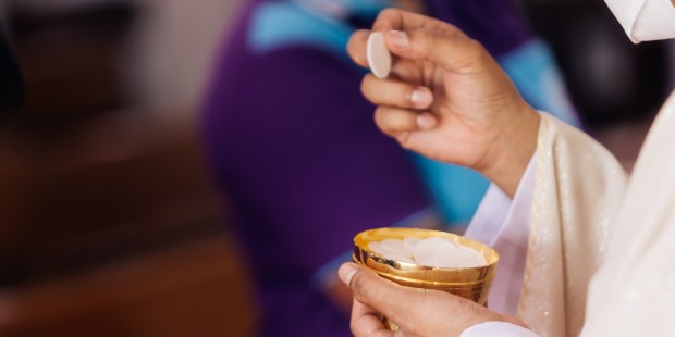 How should I prepare to receive Holy Communion?