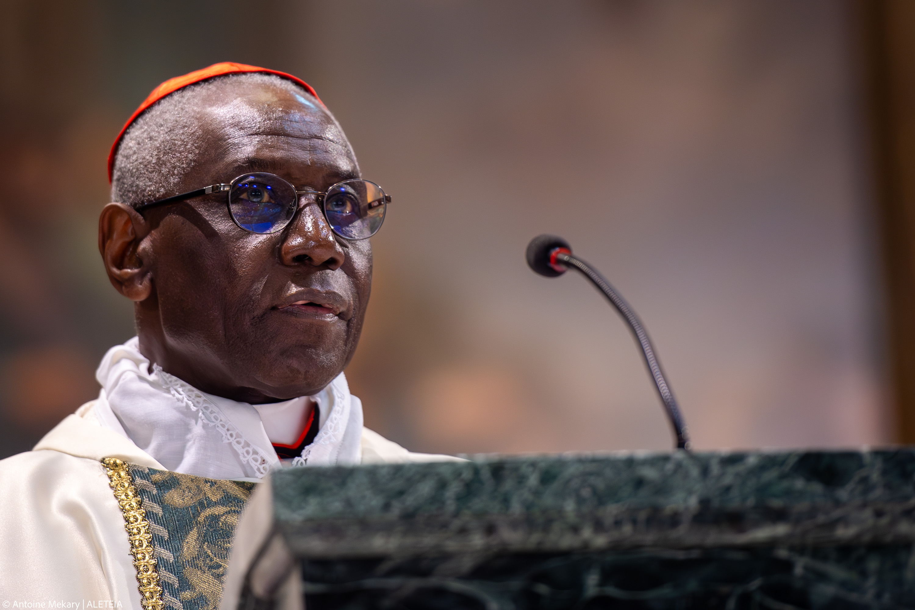 Cardinal Sarah: Silent adoration is stronger than evil!