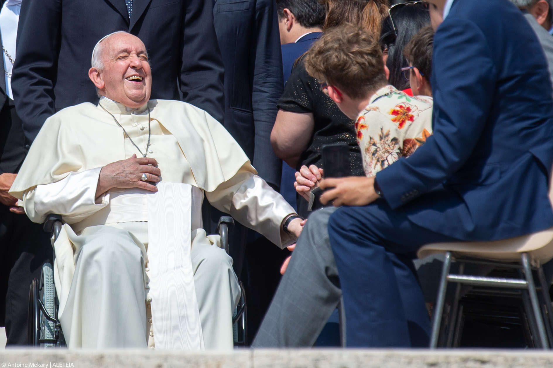 Pope points to Aussie saint: Confident God always provides