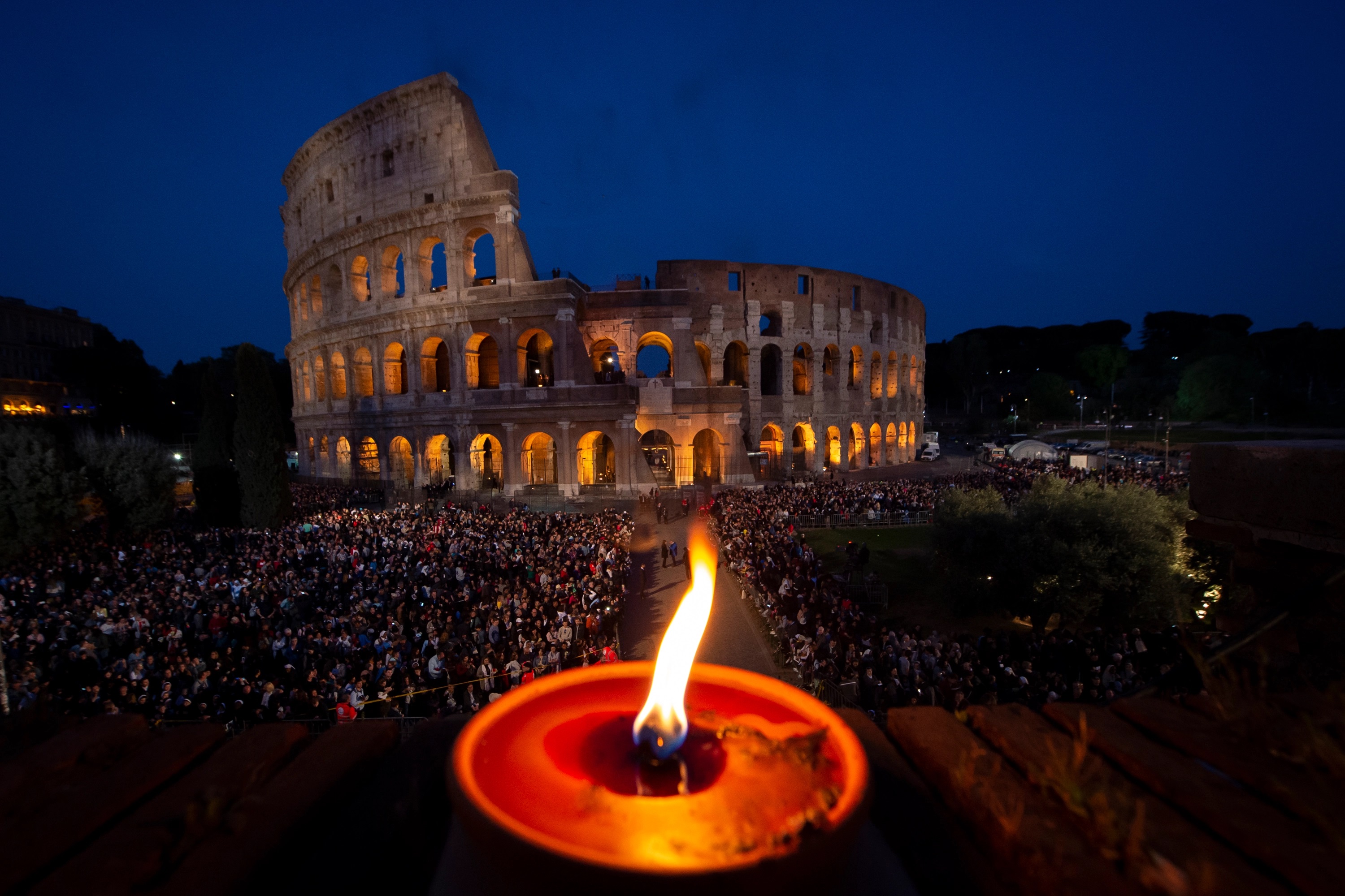 How the Vatican's Way of the Cross got to the Colosseum