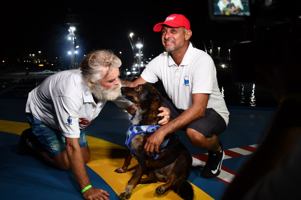 Miracle rescue: Man and dog saved after three months at sea