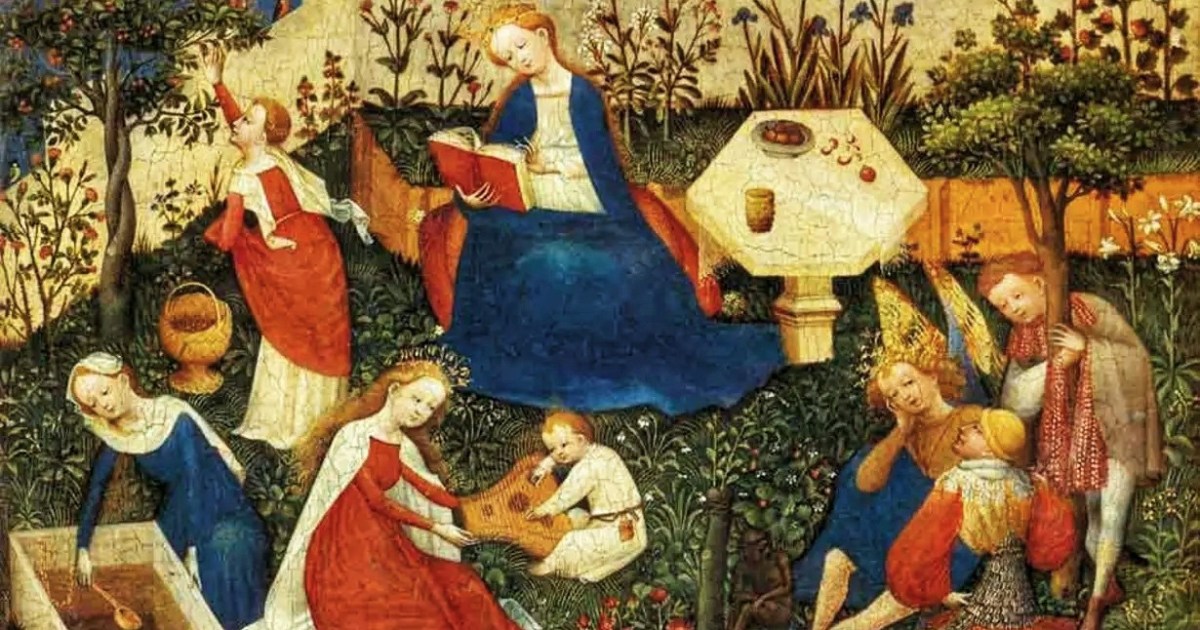 How medieval monastic gardens explained the basics of faith