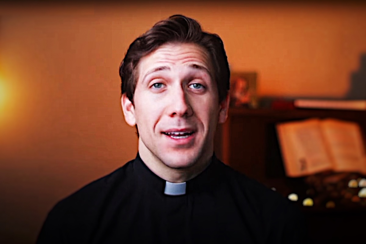 Priest's joyful dance after checking in on God is a must-see