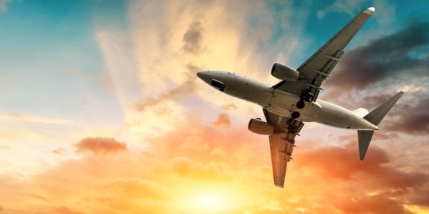 Son honors flight attendant mom, pilots her plane for first time