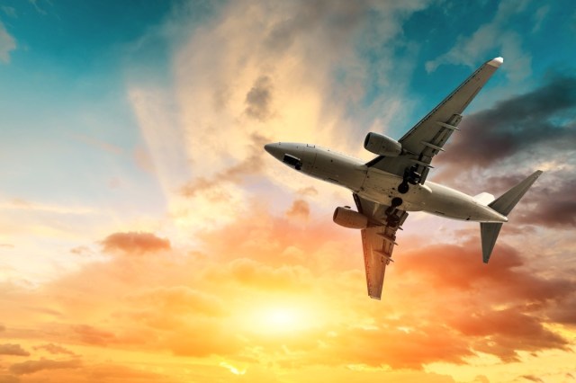 Son honors flight attendant mom, pilots her plane for first time