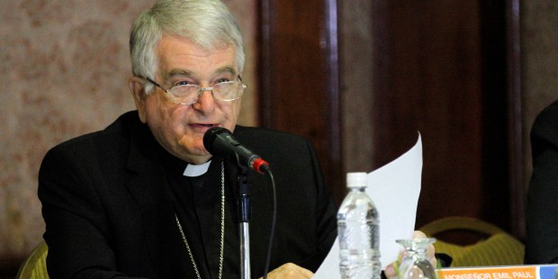 Swiss future cardinal Emil Paul Tscherrig, nuncio to Italy