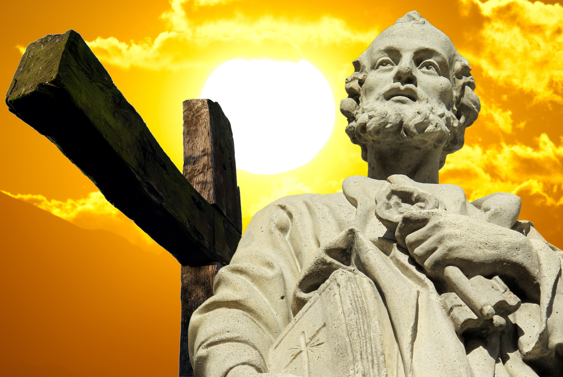 Man carries a 55-lb cross 6,000 miles around the world