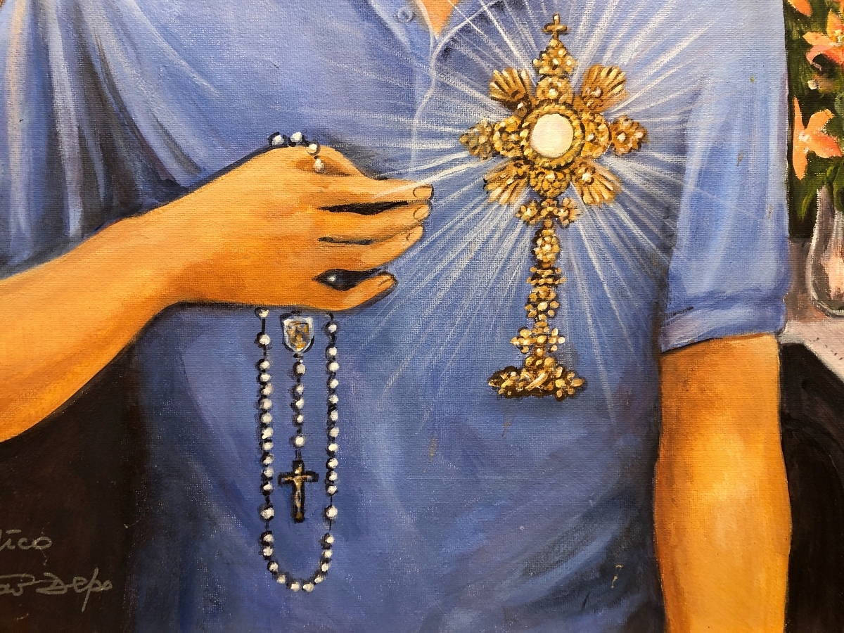 Bl Carlo Acutis First Stop In A City Was To Visit The Eucharist