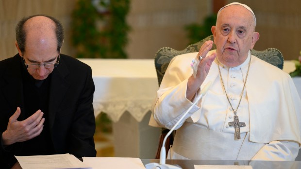 Spokesman: Pope breathing better, doesn't have a fever Spokesman: Pope breathing better, doesn't have a fever