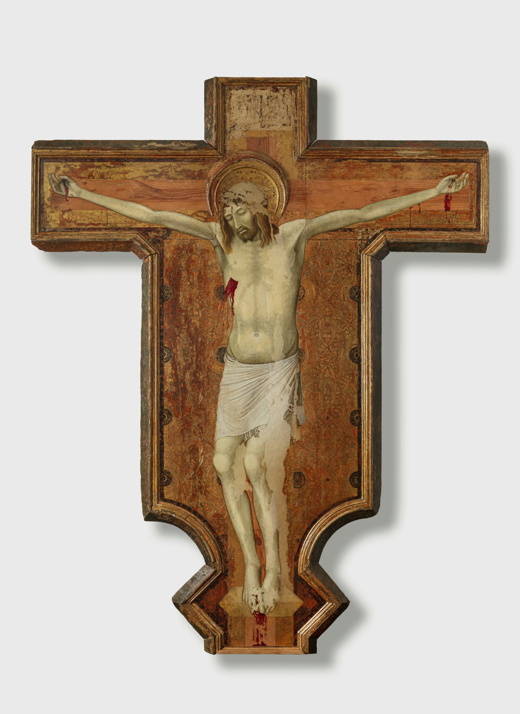 How experts restored a 14th-century wooden crucifix