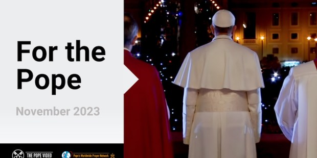 Pope's November prayer intention this year is ... himself