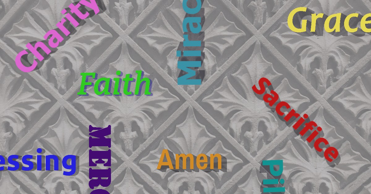 14 Words from Catholic tradition now used in everyday speech