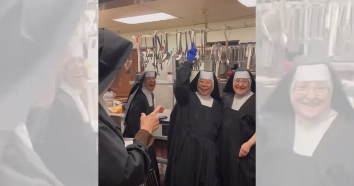 Watch these nuns share the joy of Thanksgiving