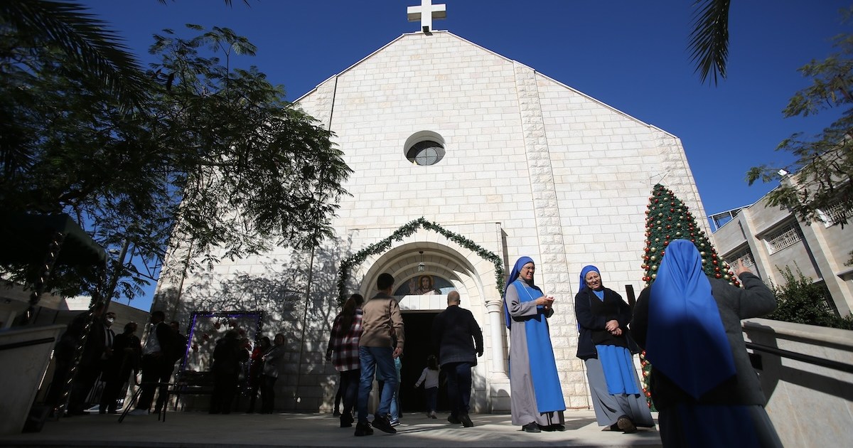 2 Slain at Gaza church: mom of big family, active in parish