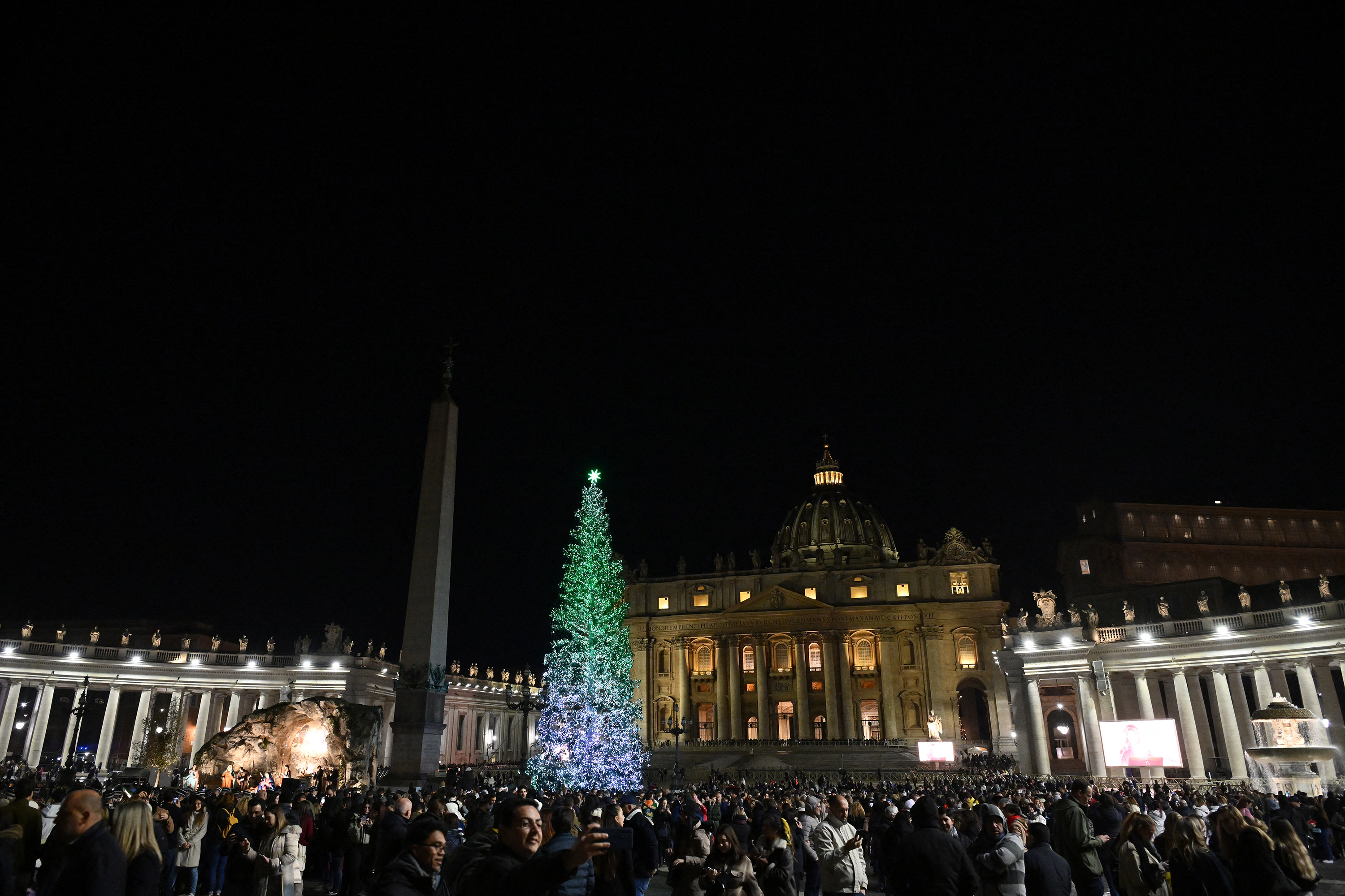 Like 800 years ago: Vatican presents its Nativity scene