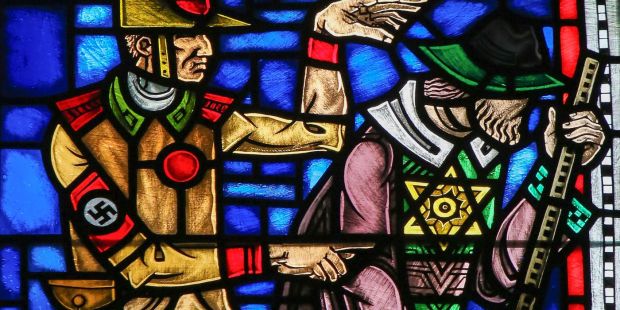 Hitler as the devil in stained glass? An intriguing story