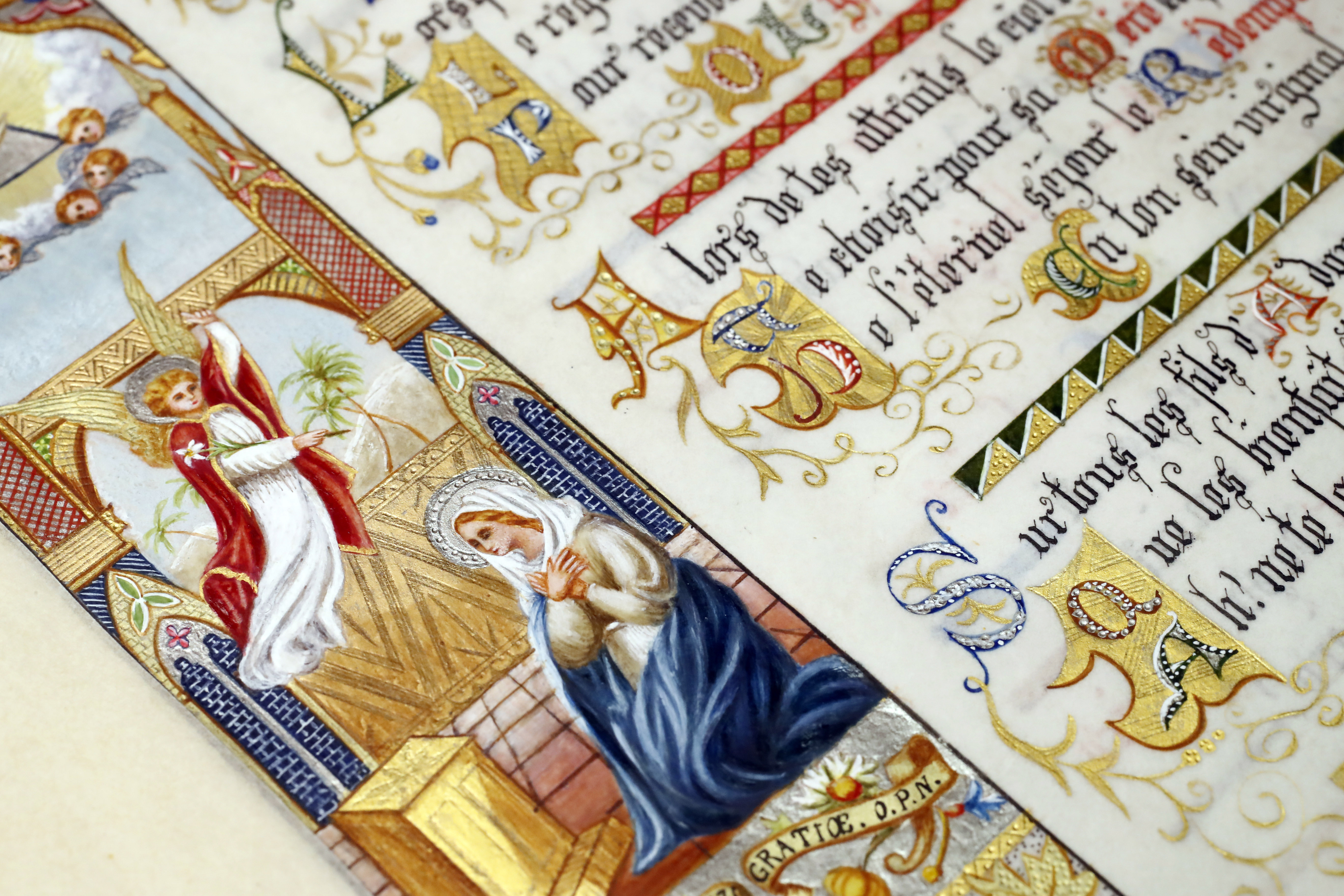 Italy displays its most famous illuminated Bible