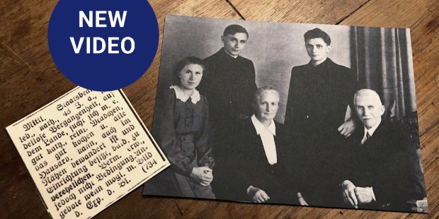 You’ll be shocked at how Benedict XVI’s parents met (Video)