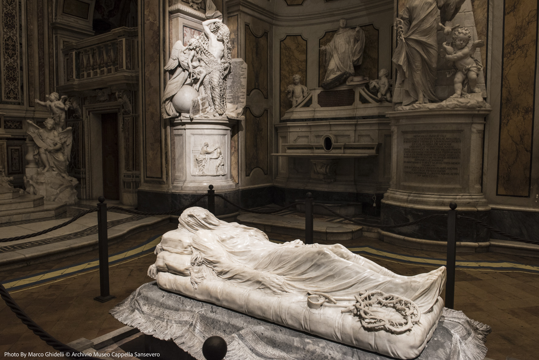 The Veiled Christ: a miracle of "transparent" marble
