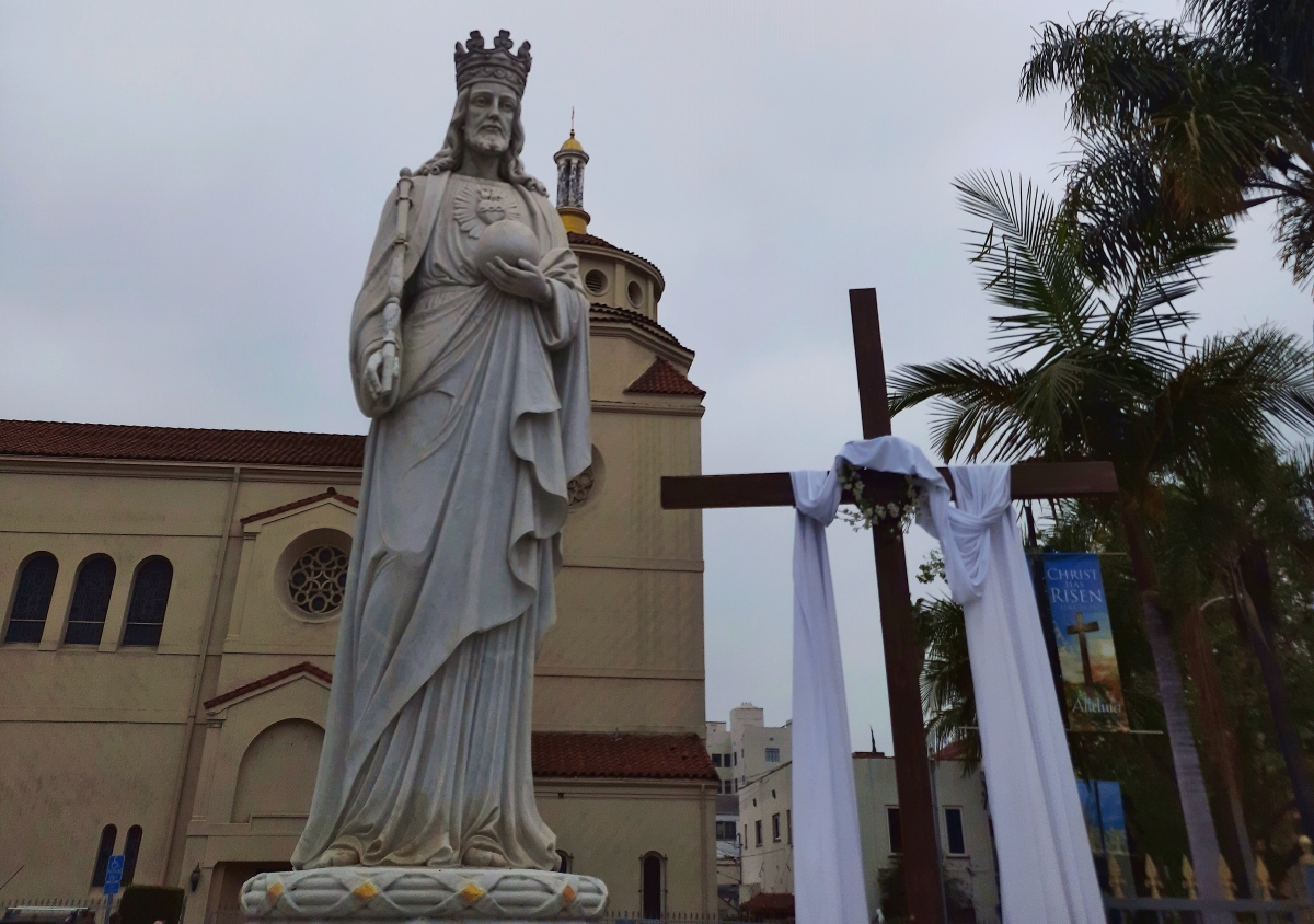 How Christ the King arrived in Hollywood right on cue