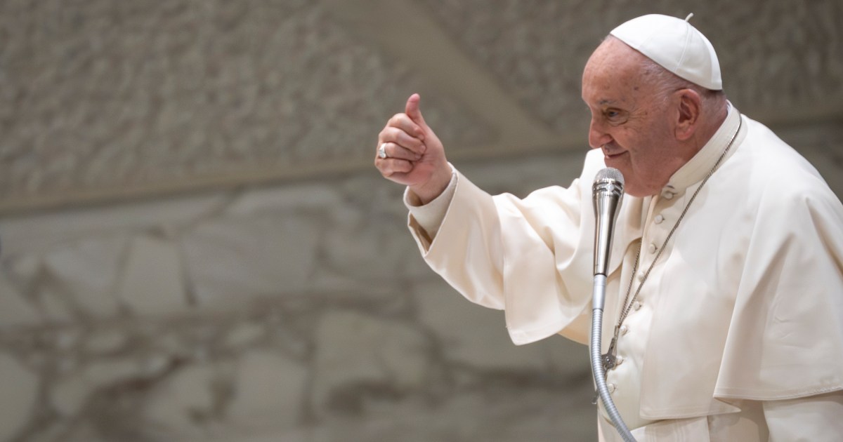 Pope’s profound reflection on how to be happy