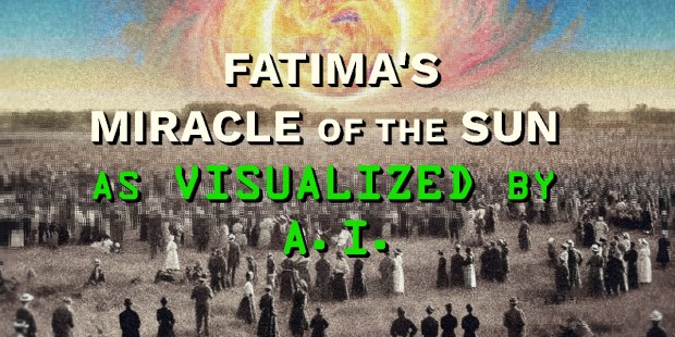 (Slideshow) Fatima’s “Miracle of the Sun” as envisioned by A.I.
