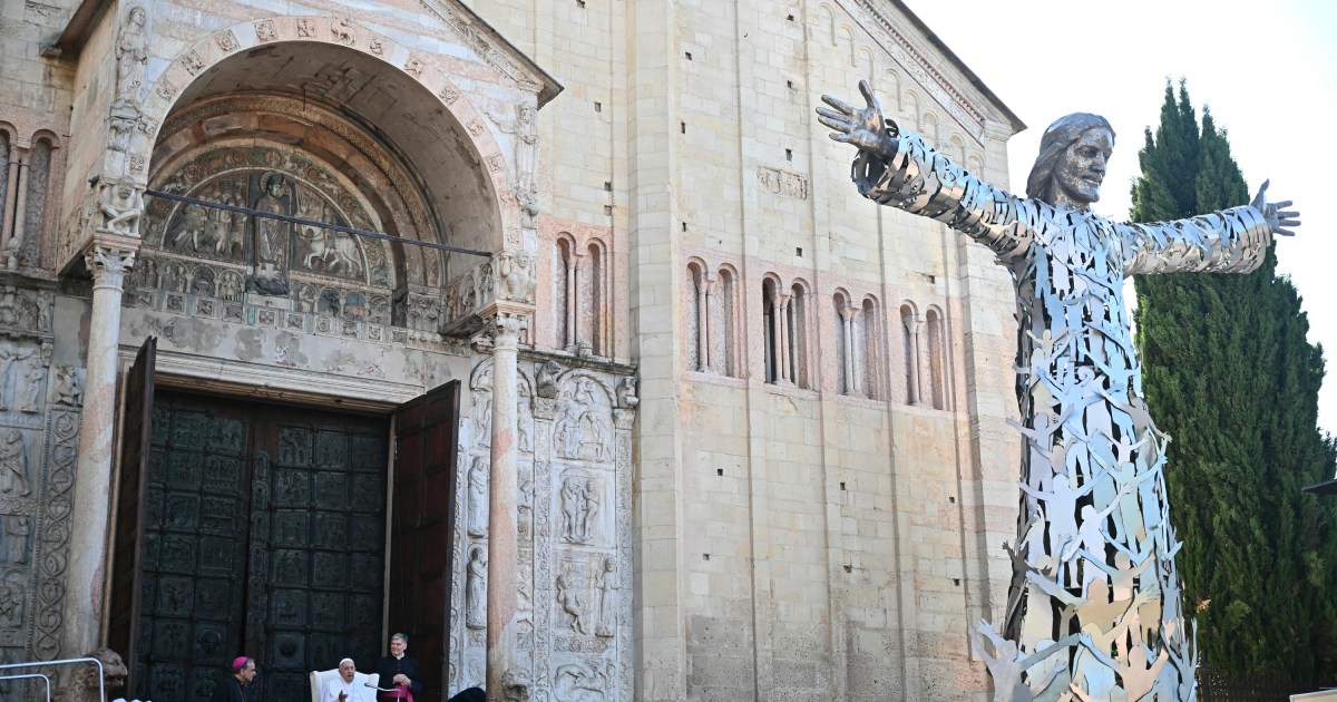 Pope’s day trip to Verona, city of Romeo and Juliet