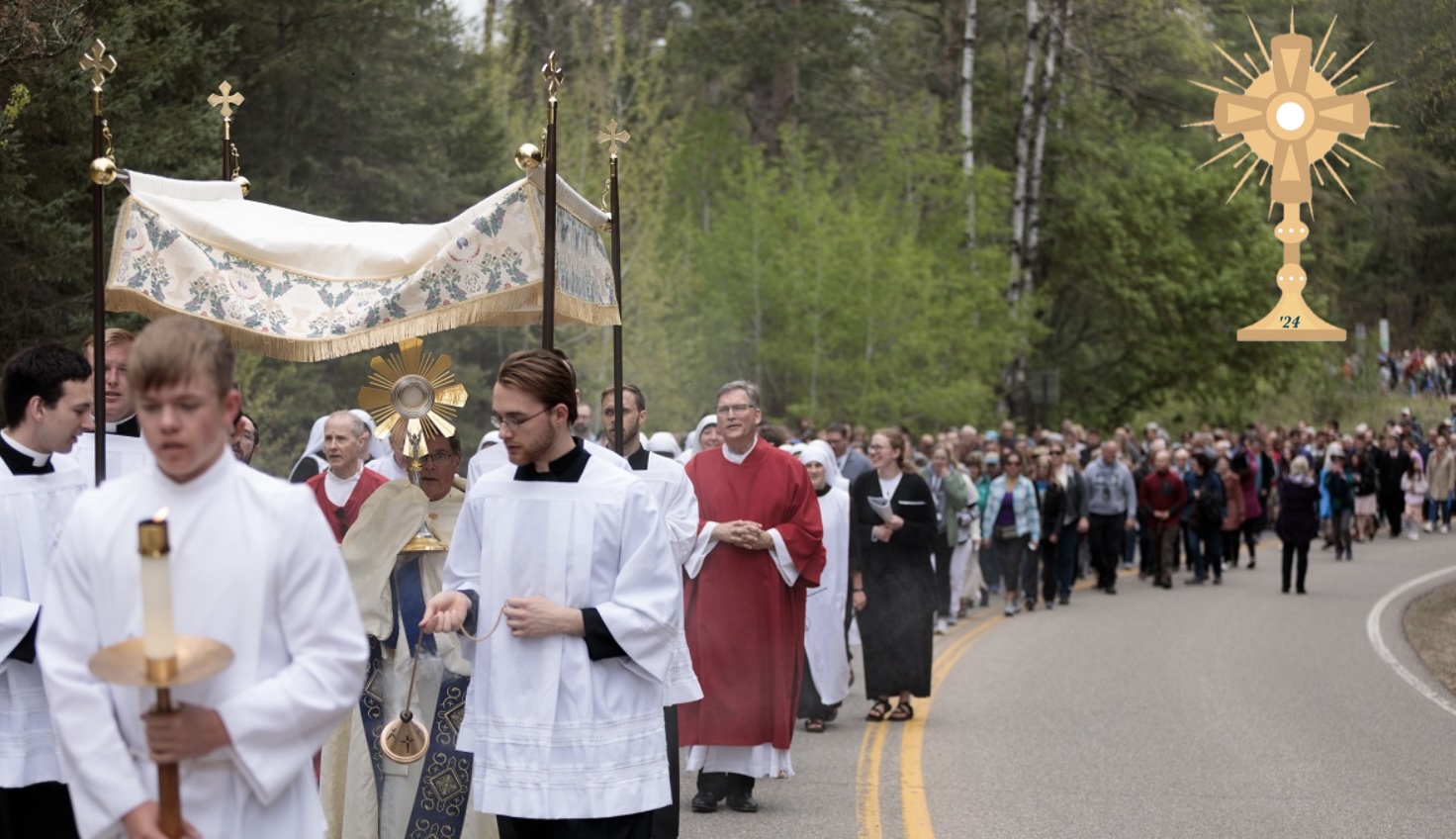 Bishop Barron leads Eucharistic Pilgrimage into Wisconsin