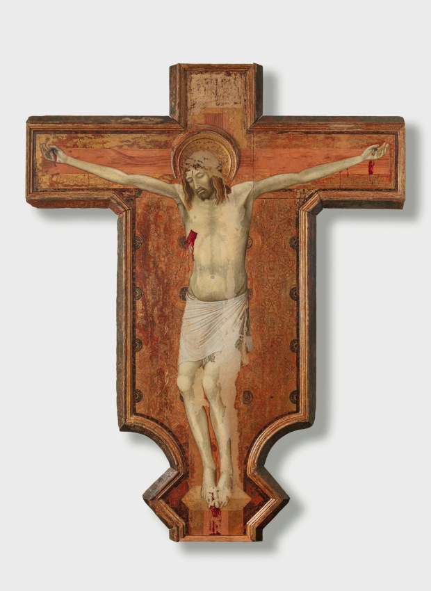 Medieval crucifix by Lorenzetti revived after restoration