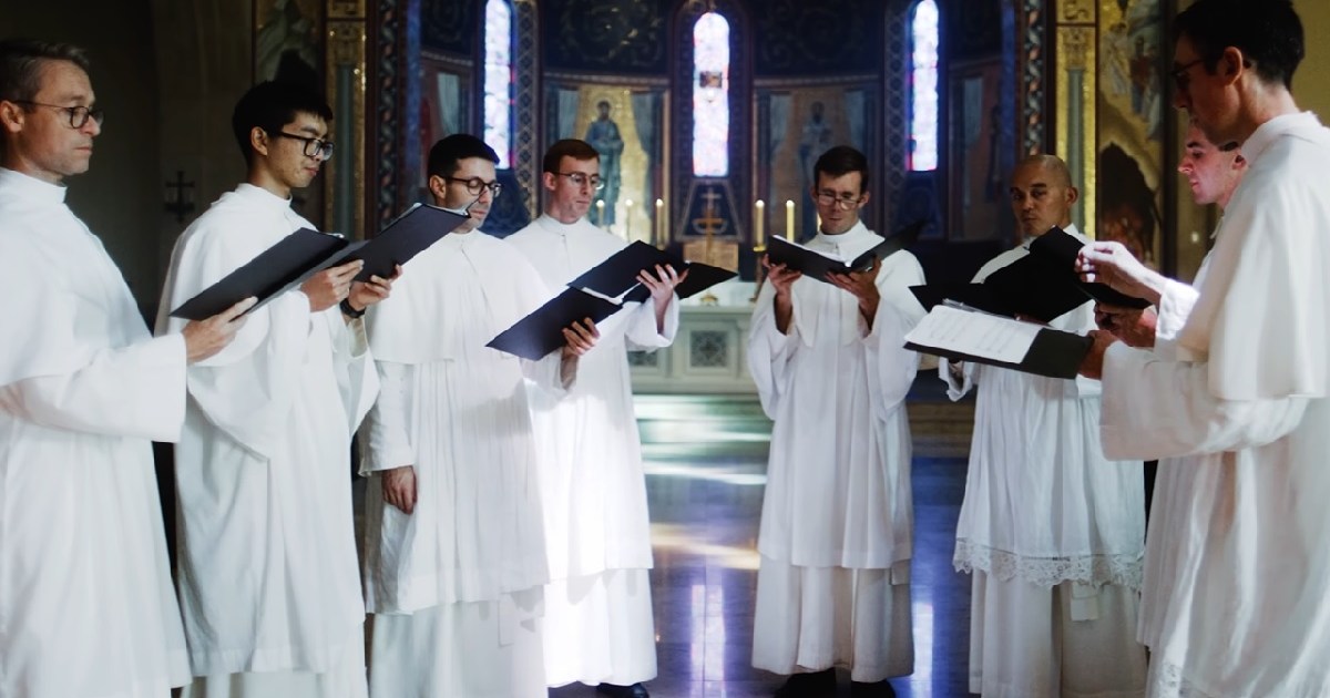 Norbertines fit so much theology in just one hymn