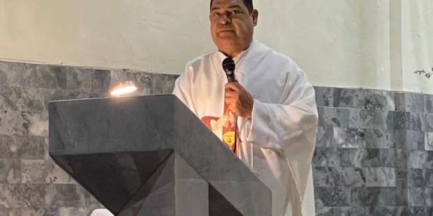 When God calls someone to be a priest... using a jacket?