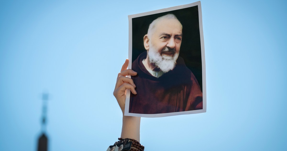 Padre Pio's robe is coming to USA for the first time