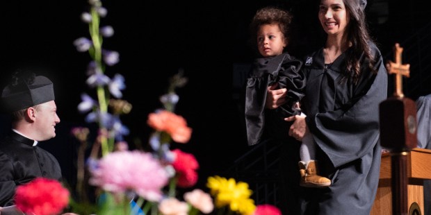 What’s it like going to college with a baby at UMary?