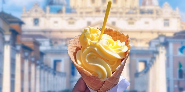 If the Pope has a favorite gelato, it's surely this one
